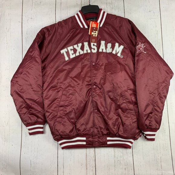 NCAA | Jackets & Coats | Texas Am Aggies Ncaa Varsity Jacket Red New ...
